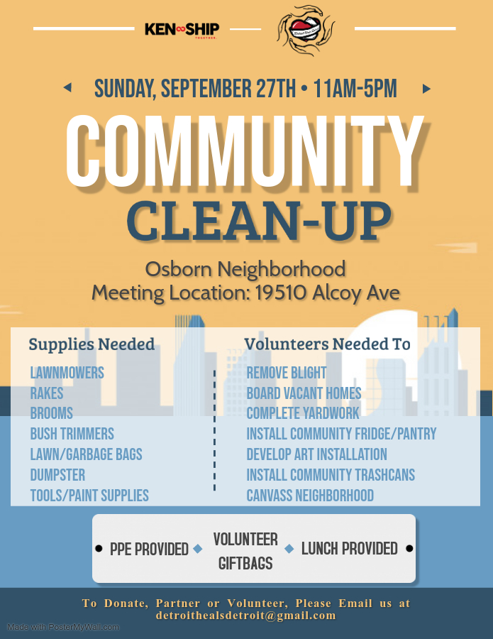 Community Clean-up :: Detroit-Heals-Detroit